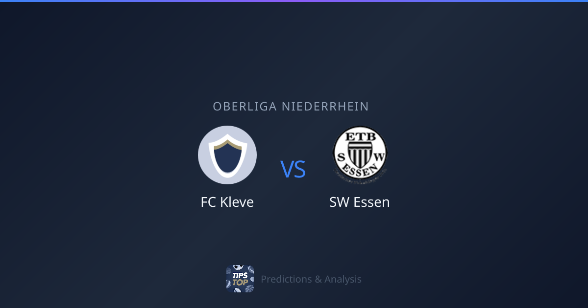 Prediction FC Kleve vs SW Essen - 31 May 2026