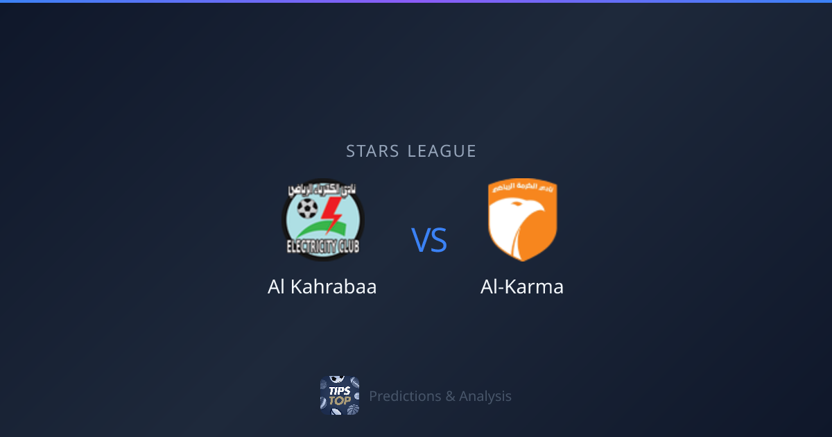Prediction Al Kahrabaa vs Al-Karma - 2 June 2026