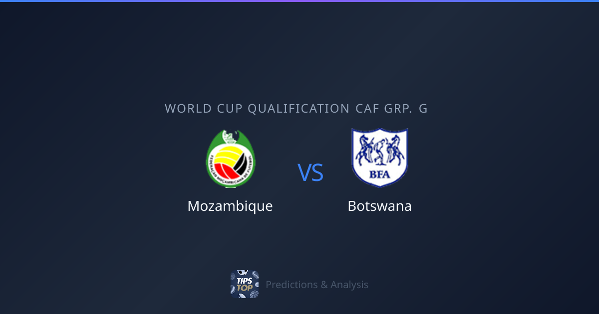 Pronostic Mozambique vs Botswana - 8 septembre 2025
