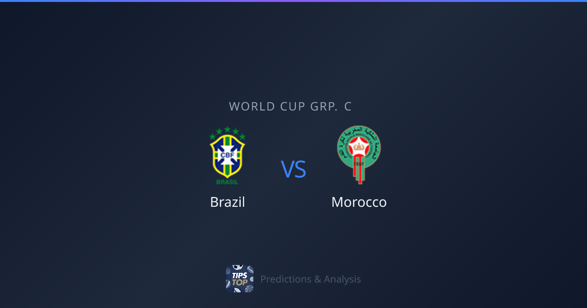 Pronostic Brazil vs Morocco - 13 juin 2026
