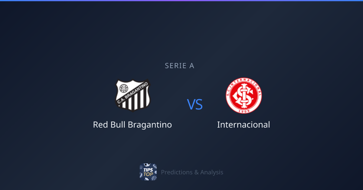 Pronostic Red Bull Bragantino vs Internacional - 31 mai 2026